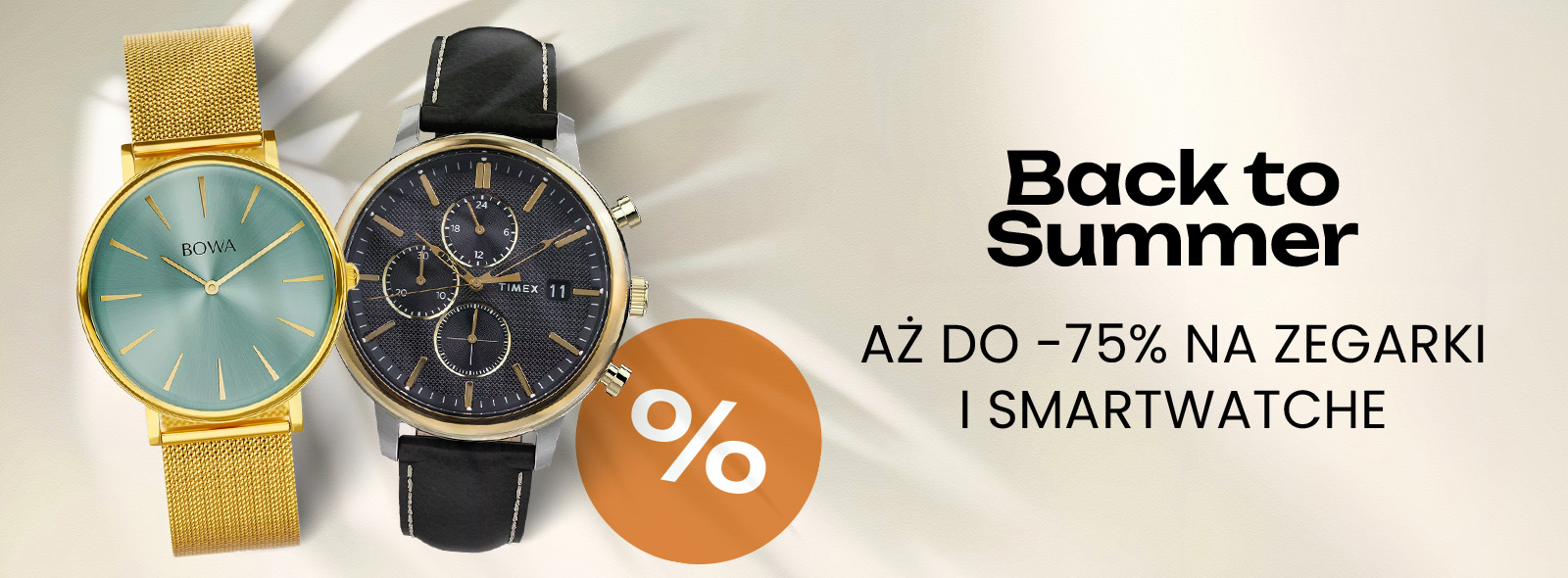 Back to Summer – promocje do -75% na zegarki i smartwatche | Zegarownia ...