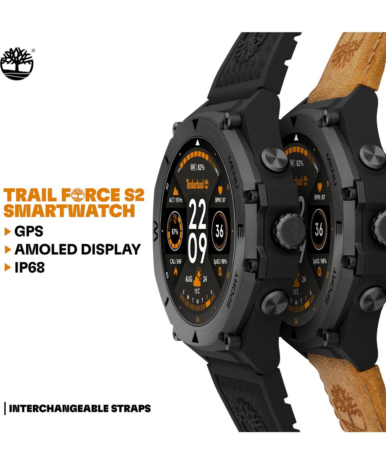 Timberland TDIGB00898X0-SET - Smartwatch Trail Force S2 • Zegarownia.pl