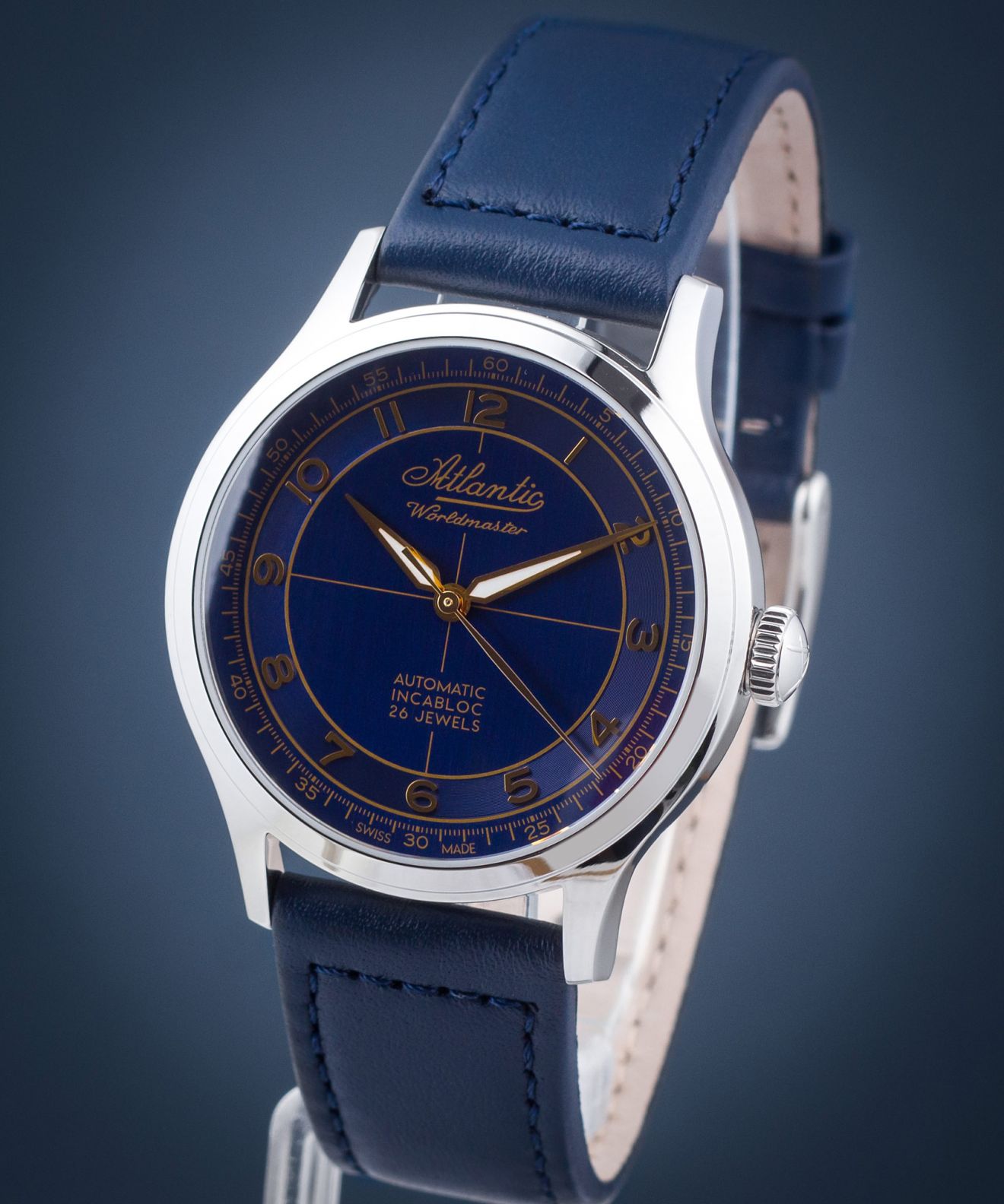 Atlantic 53780.41.53G - Zegarek Worldmaster • Zegarownia.pl