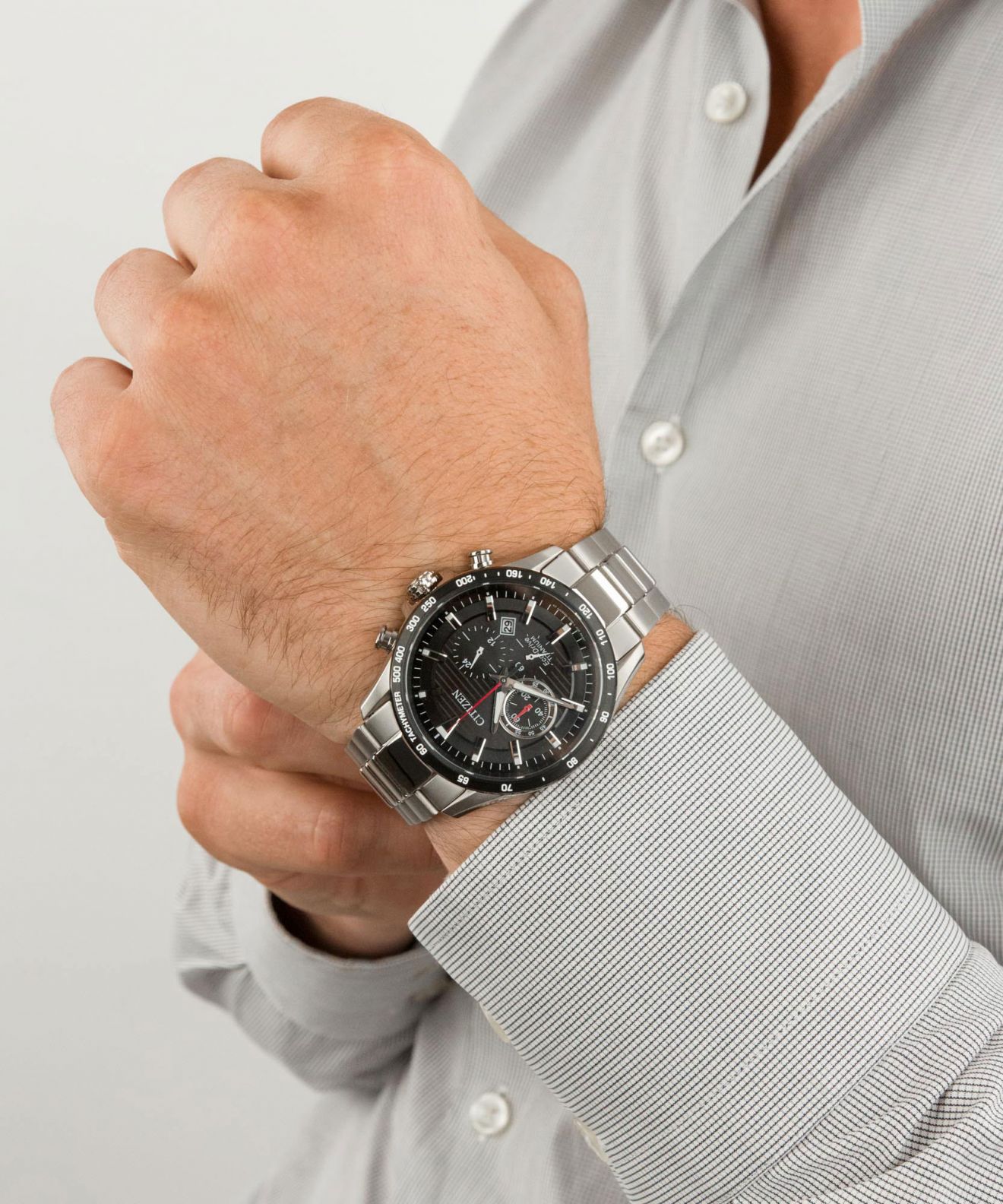 Citizen CA4444-82E - zegarek Super Titanium Eco-Drive Chronograph ...