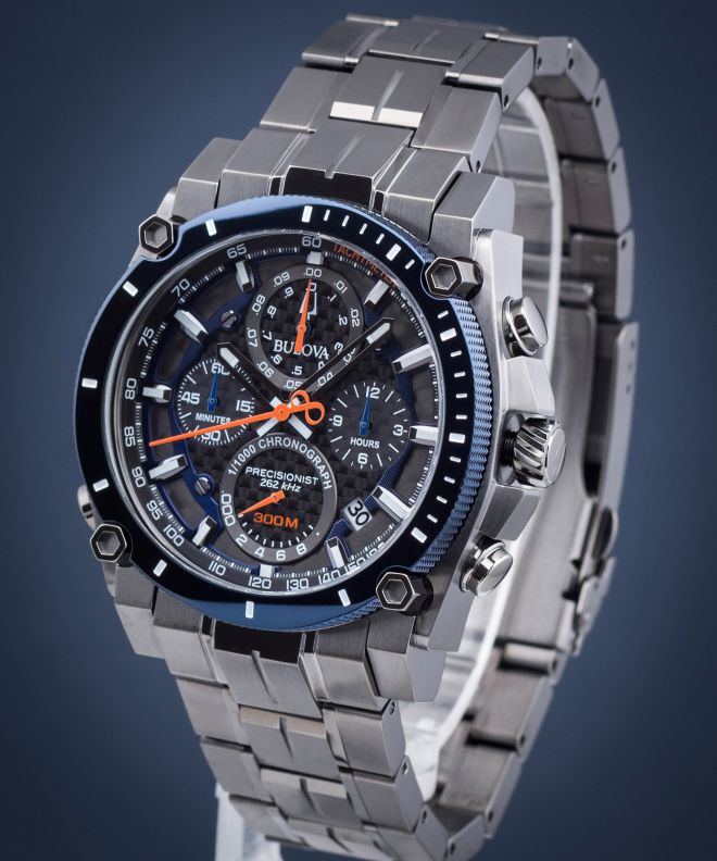 Bulova 98B343 - zegarek Precisionist Chronograph • Zegarownia.pl