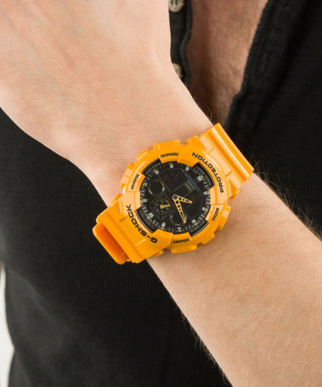 Casio GA-100A-9AER - Zegarek G-SHOCK • Zegarownia.pl