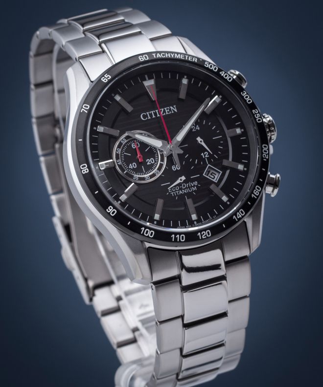 Citizen CA4444-82E - zegarek Super Titanium Eco-Drive Chronograph ...