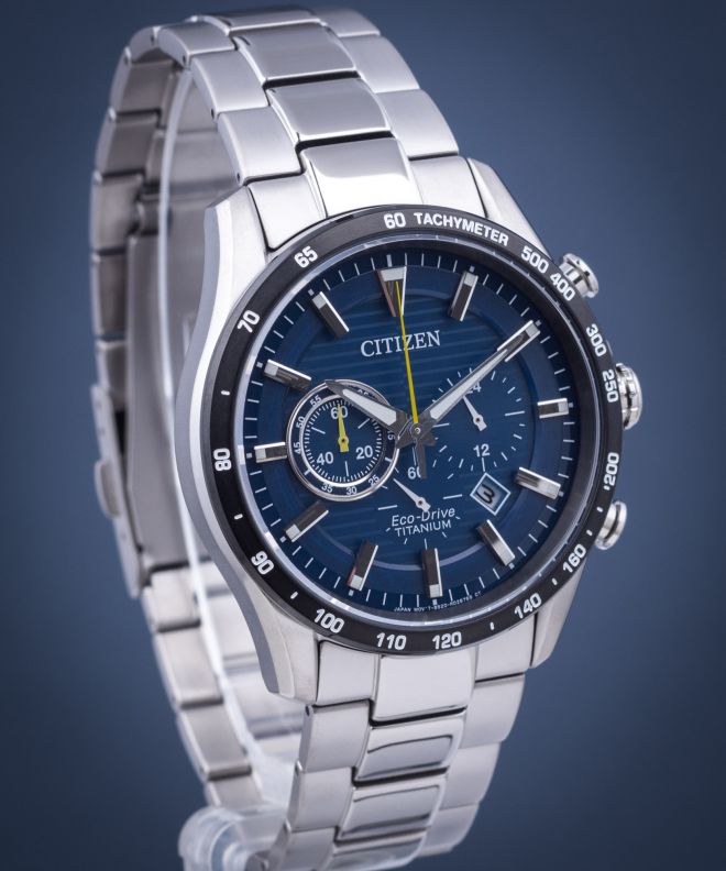 Citizen CA4444-82L - zegarek Super Titanium Eco-Drive Chronograph ...