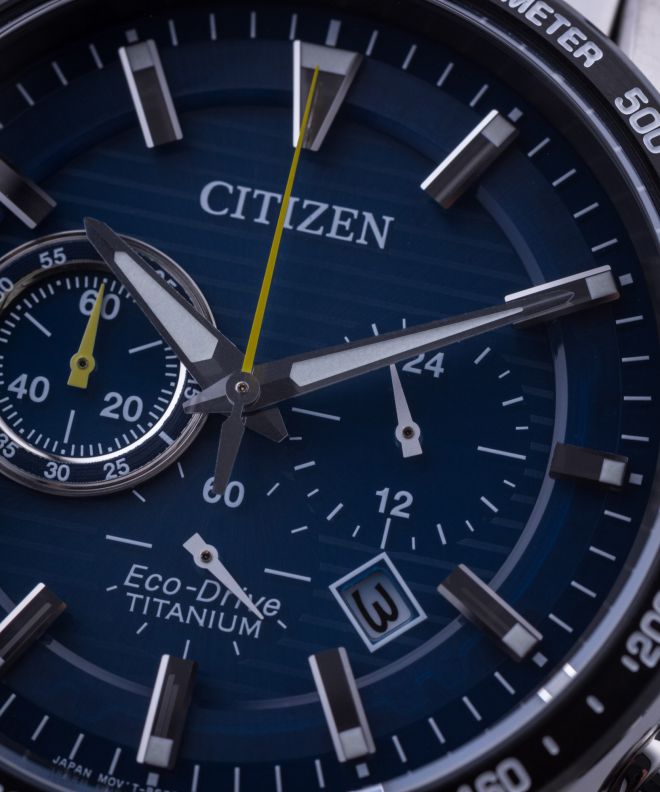 Citizen CA4444-82L - zegarek Super Titanium Eco-Drive Chronograph ...