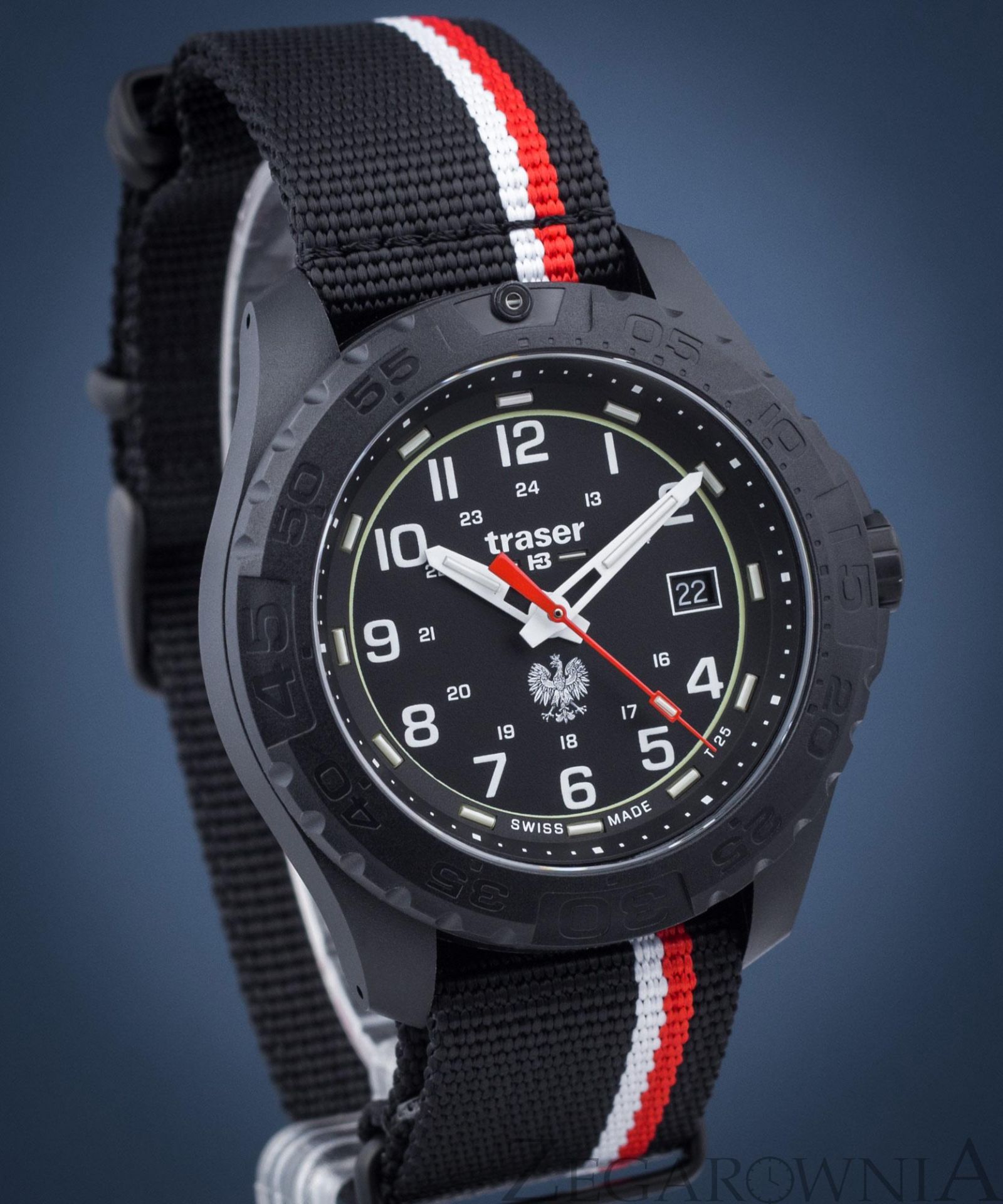 Traser TS-07021831 - Zegarek P96 OdP Evolution Black PATRIOTA ...