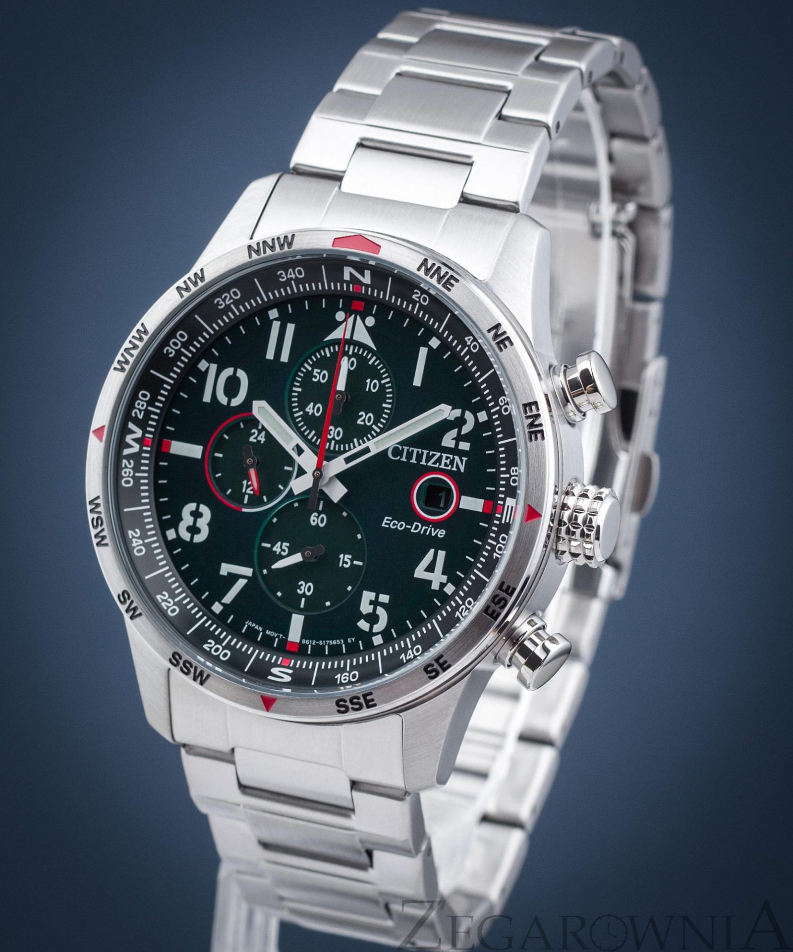 Citizen CA0791-81X - Zegarek Pilot Chrono • Zegarownia.pl