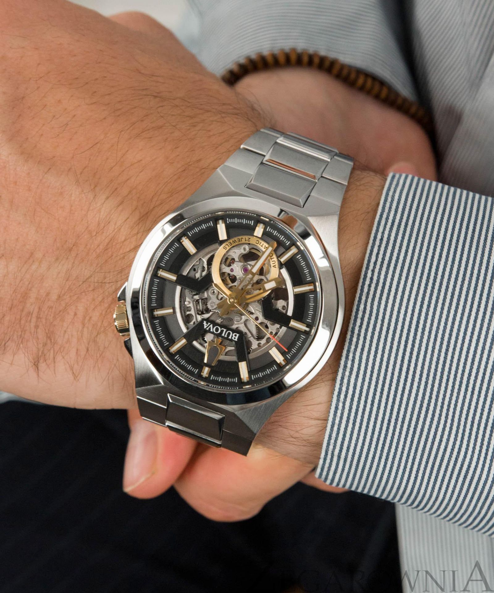 Bulova 98A224 - Zegarek Maquina Automatic • Zegarownia.pl