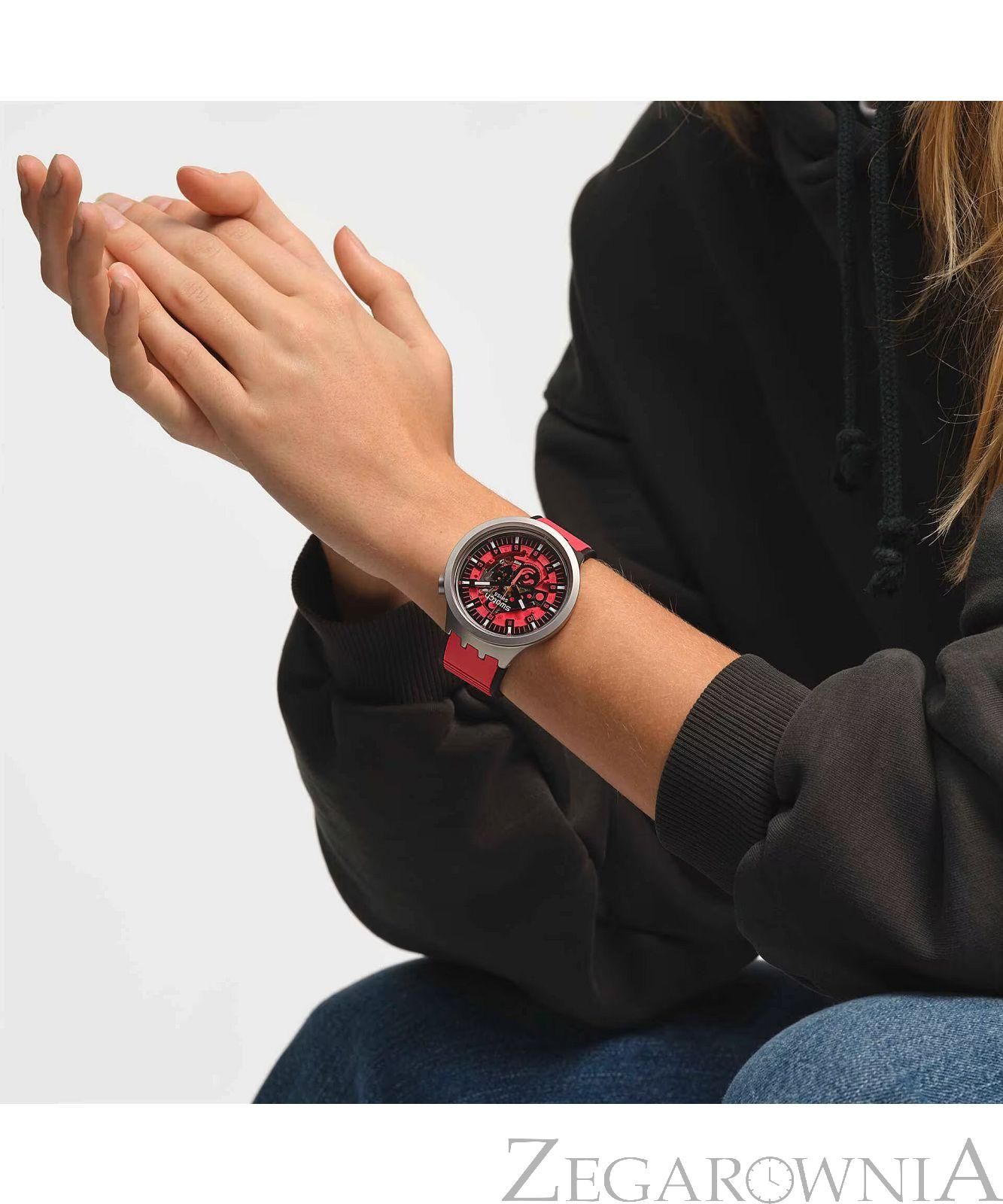 Swatch SB07S110 - Zegarek Big Bold Irony • Zegarownia.pl