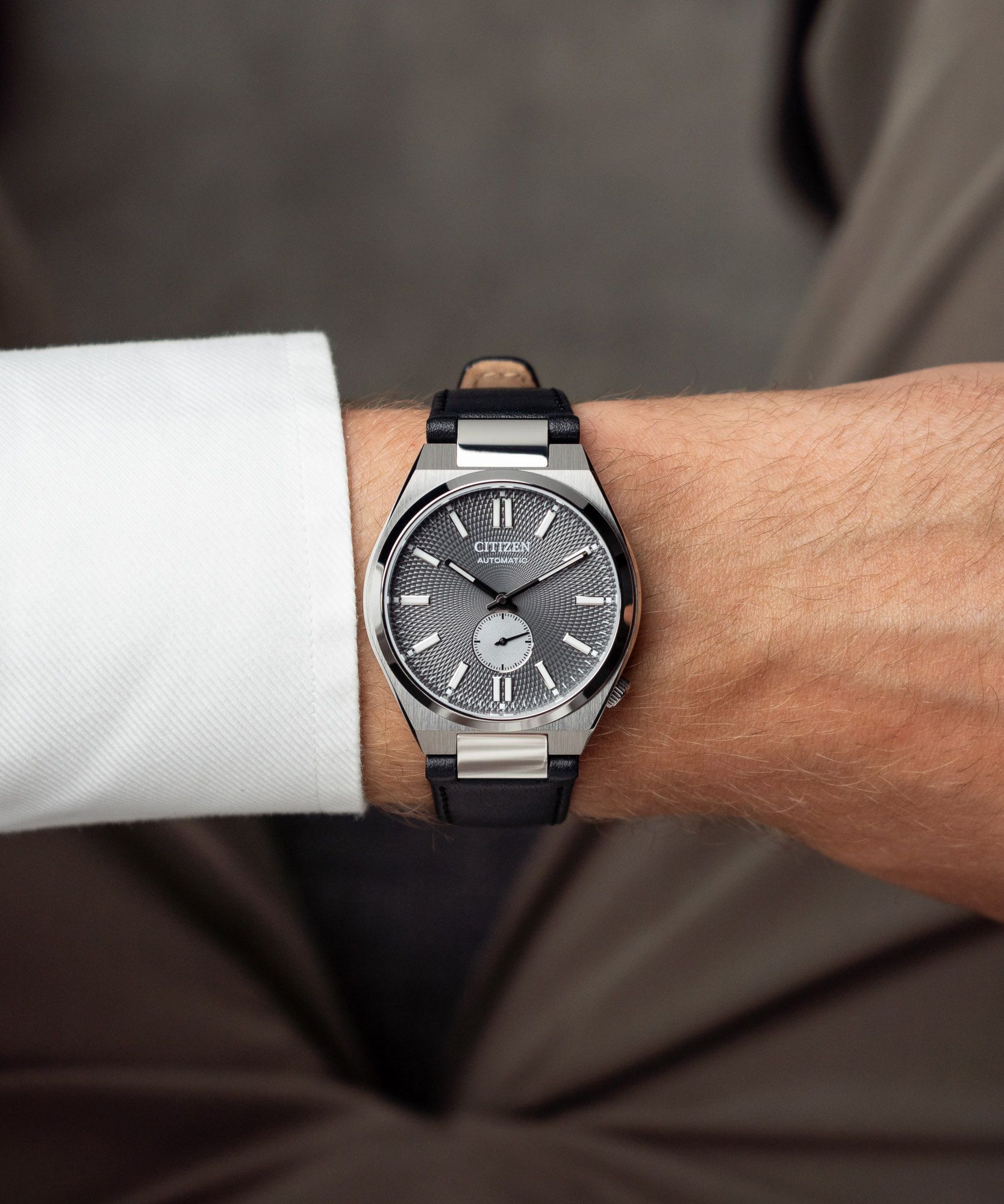Citizen NK5010-01H - Zegarek Tsuyosa Small Second Mechanical ...
