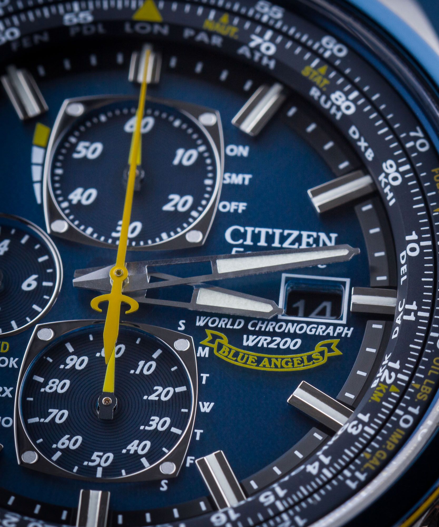 Citizen AT8020-54L - Zegarek Promaster Blue Angels Eco-Drive Radio ...