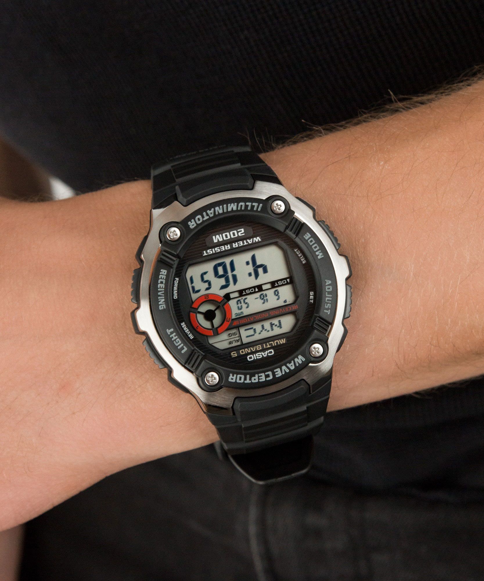 Casio WV-200E-1AVEF - Zegarek Waveceptor • Zegarownia.pl