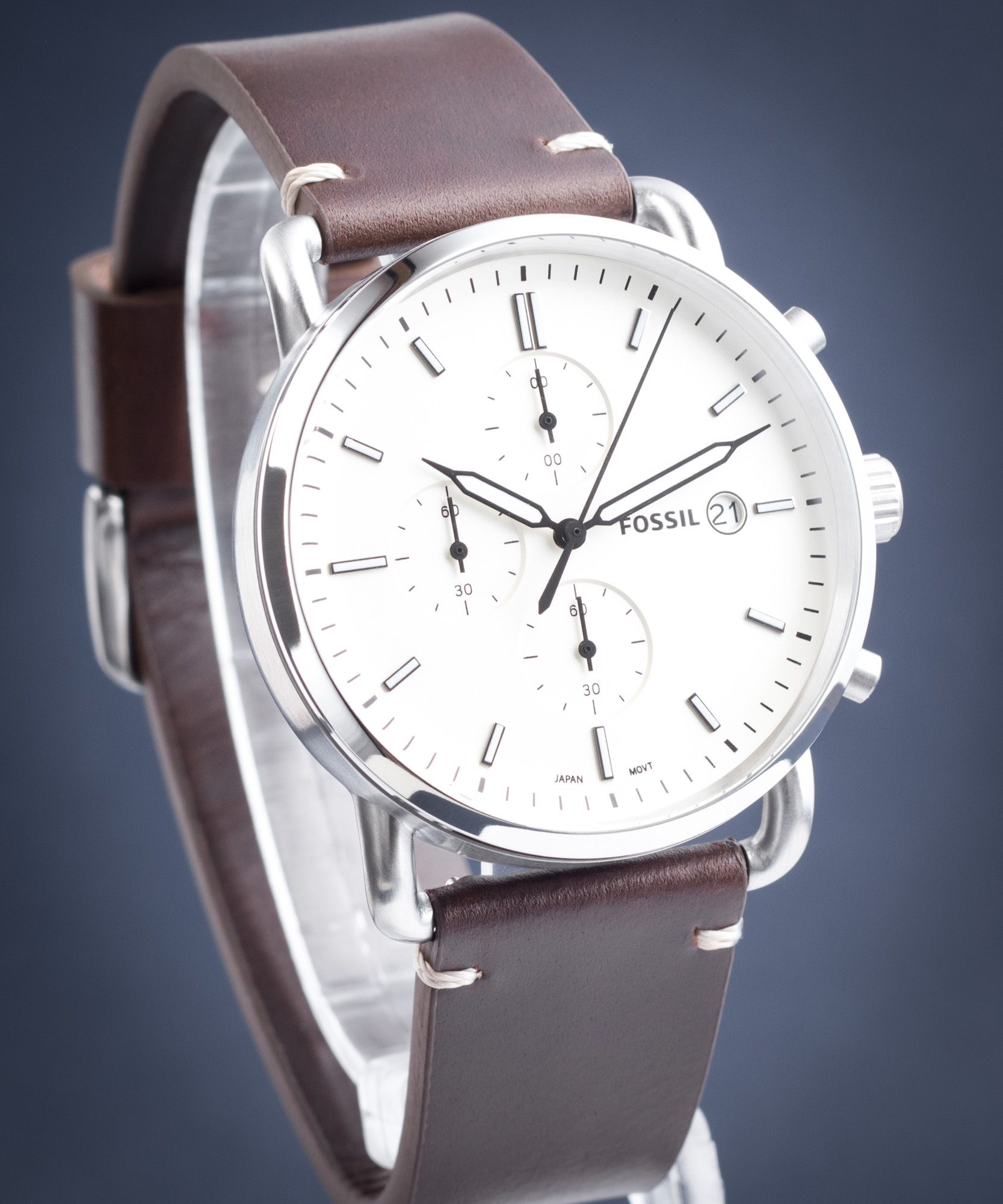 Fossil FS5402 - Zegarek The Commuter Chronograph • Zegarownia.pl