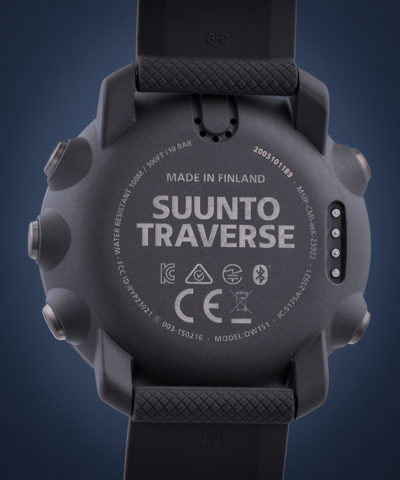 Suunto SS022226000 - Zegarek Traverse Graphite GPS • Zegarownia.pl