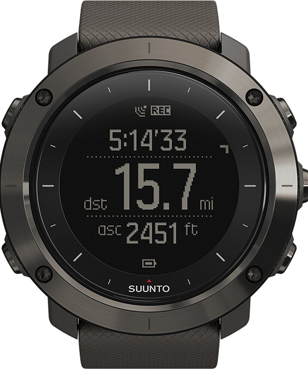 Suunto SS022226000 - Zegarek Traverse Graphite GPS • Zegarownia.pl