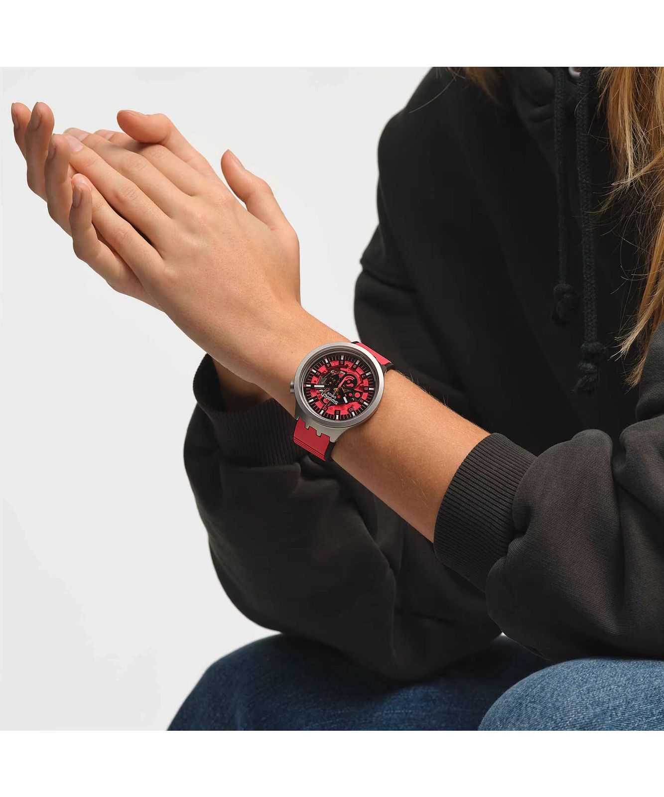Swatch SB07S110 - Zegarek Big Bold Irony • Zegarownia.pl