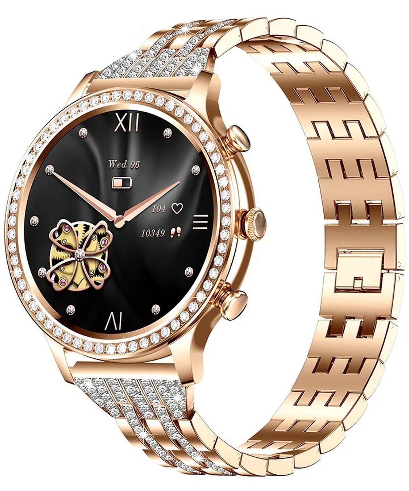 Manta SWD01GD - Smartwatch damski Diamond Lusso • Zegarownia.pl
