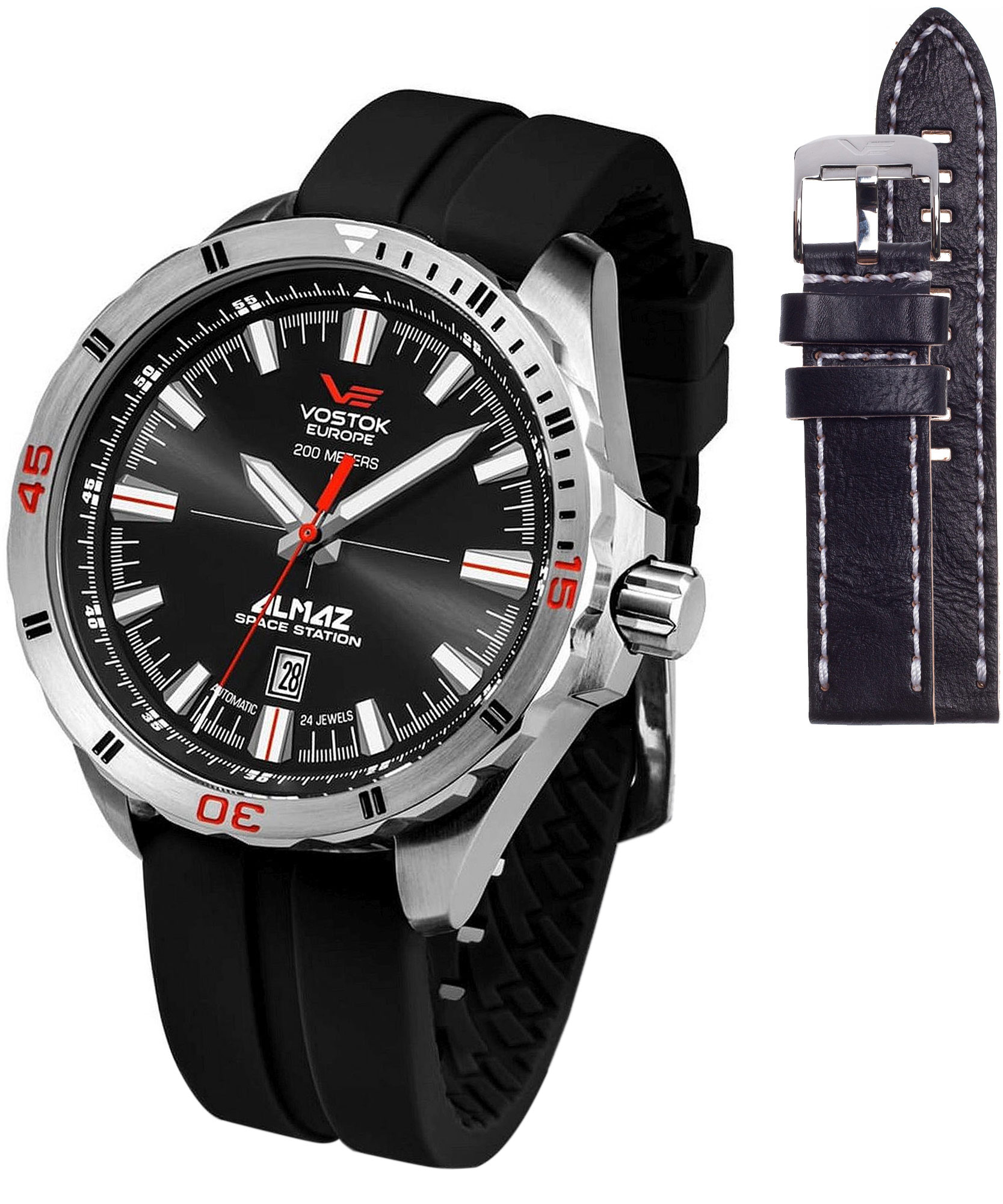 Vostok Europe NH35A-320A258-2940 - Zegarek Almaz Space Station ...