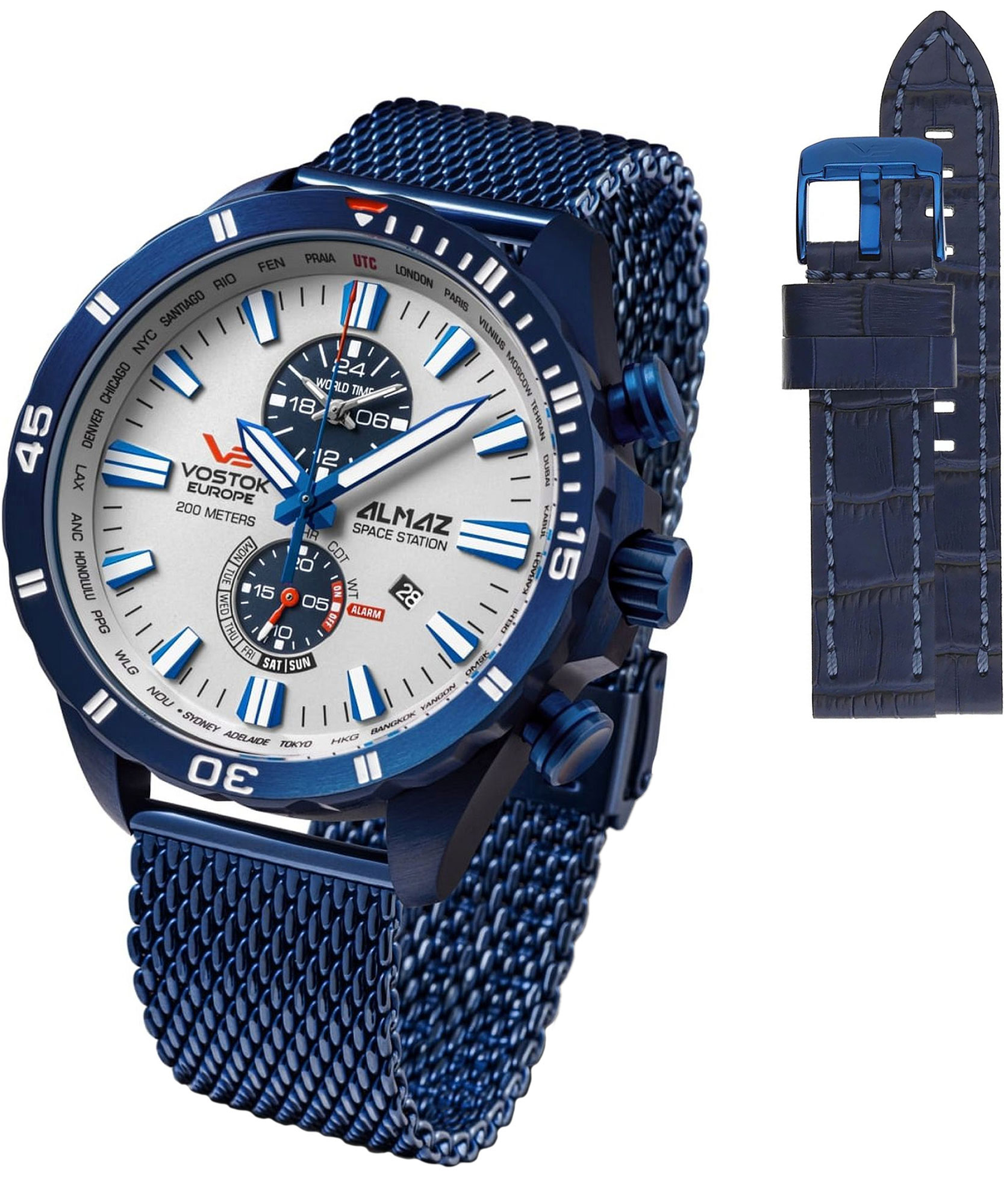 Vostok Europe YM8J-320D657-38093 - Zegarek Almaz Space Station Limited ...