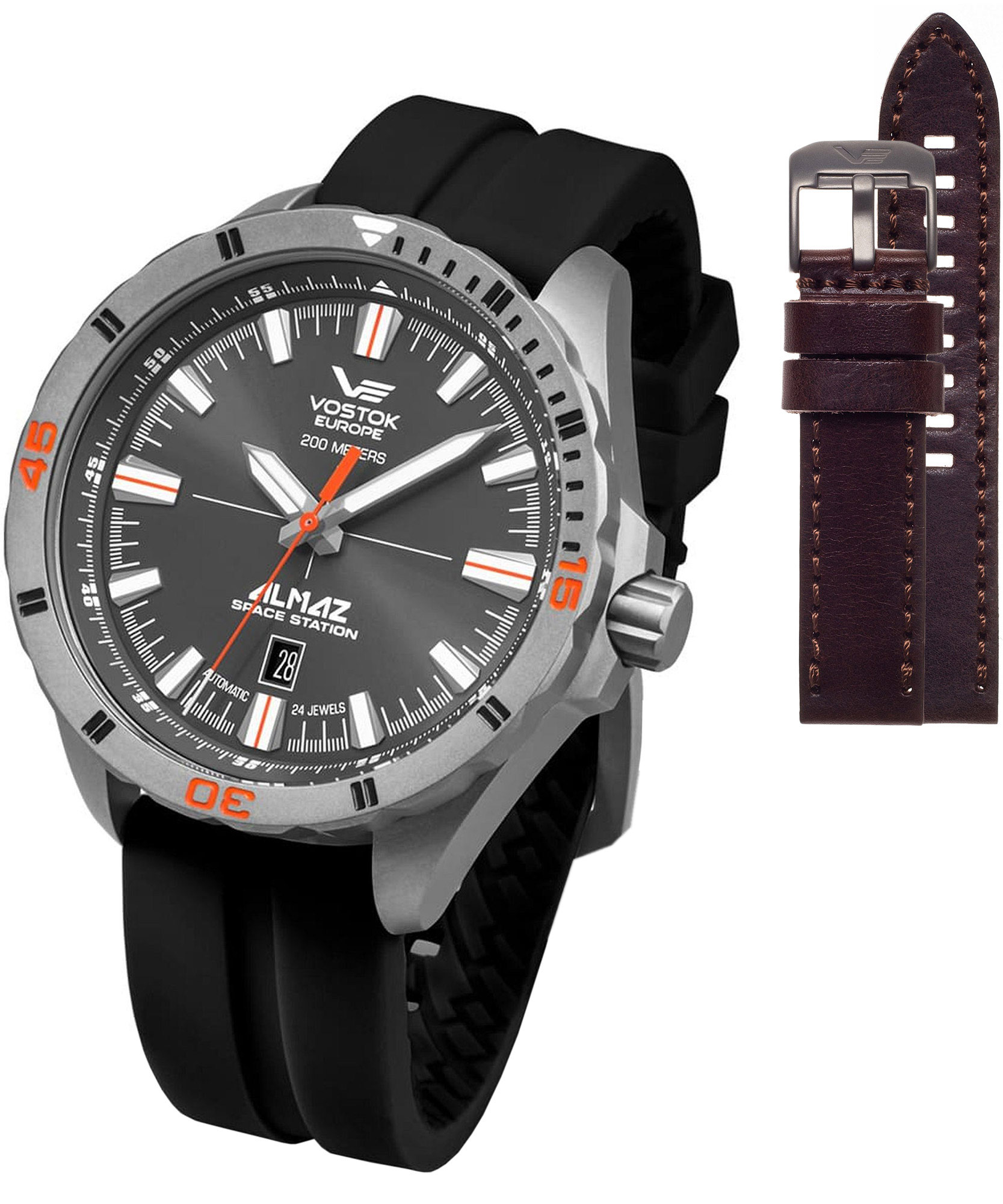 Vostok Europe NH35A-320H263-7402 - Zegarek Almaz Space Station ...