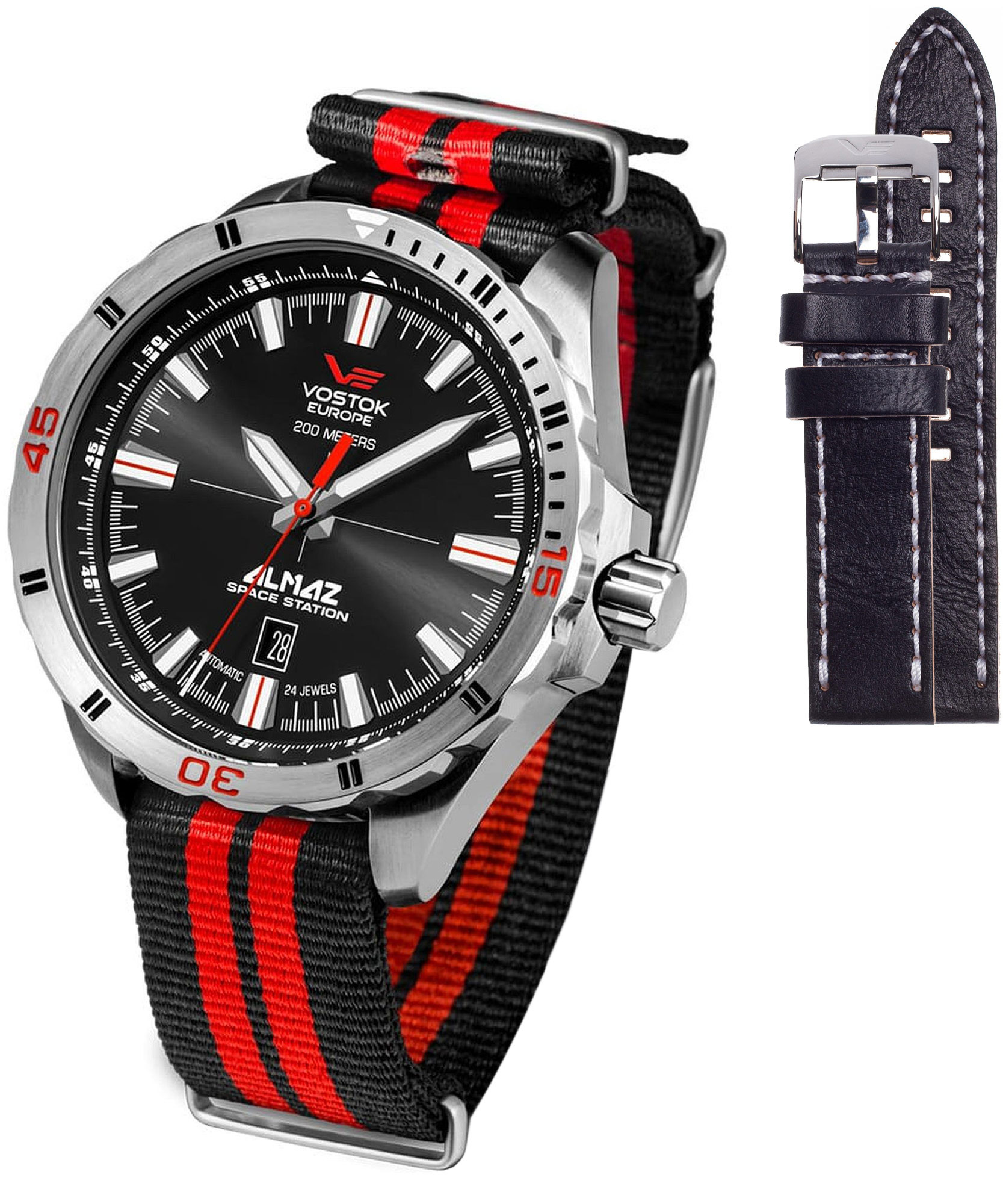 Vostok Europe NH35A-320A258-6894 - Zegarek Almaz Space Station ...