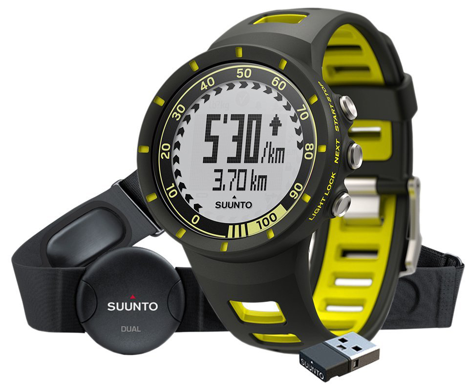 Suunto SS019158000 - Zegarek Quest Yellow HR • Zegarownia.pl